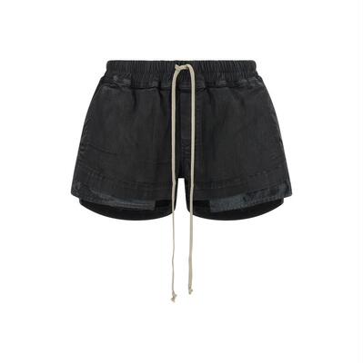DRKSHDW 瑞克·欧文斯 DRKSHDW 女士 FW26 短裤 'Fog Boxers'