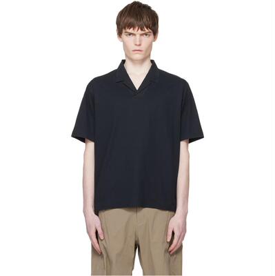 VEILANCE 男士 POLO衫 黑色 Metron Polo 衫