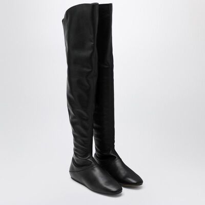 LE MONDE BÉRYL 女士 FW25 靴子 LUNA 黑色长筒