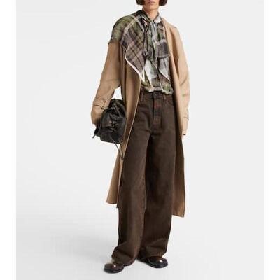 FRAME 女士 牛仔长裤 Collegiate 高腰阔腿牛仔裤