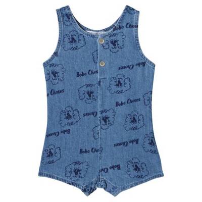 Bobo Choses 婴儿 婴儿装 Pickles 小狗牛仔连体衣童装