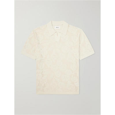 NN.07 男士 FW26 POLO衫 Ryan 60019 花朵针织棉质
