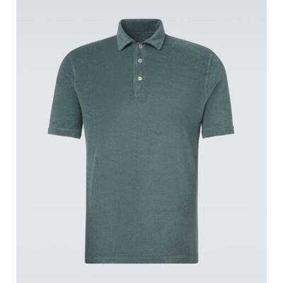 Fedeli 男士 POLO衫 Mondial 棉质厚绒布Polo衫