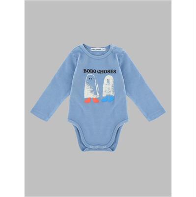 Bobo Choses 婴儿 FW26 连身裤 booty ghosts 上衣童装