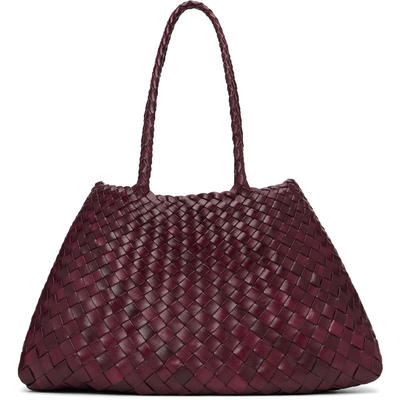 Dragon Diffusion 女士 托特包 酒红色大号 Santa Croce