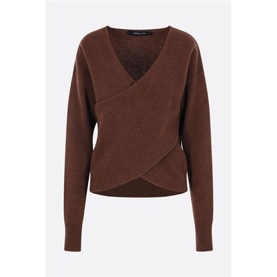 Federica Tosi 女士 FW26 毛衣 交叉羊毛羊绒
