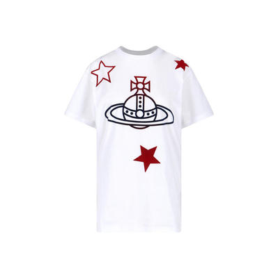 Vivienne Westwood 西太后 女士 SS26 T恤 球体与星星经典