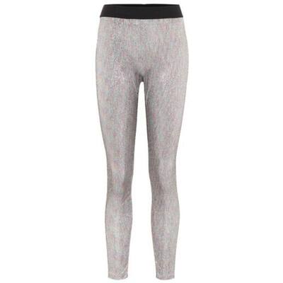 Rabanne 女士 运动紧身裤 Bodyline 金属感针织打底裤