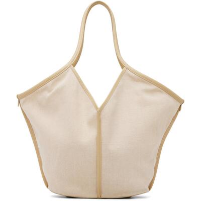 Hereu 女士 托特包 米色 Calella Soft Linen