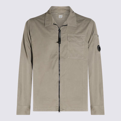 C.P. Company 男士 FW26 衬衫 FALLEN ROCK 棉质