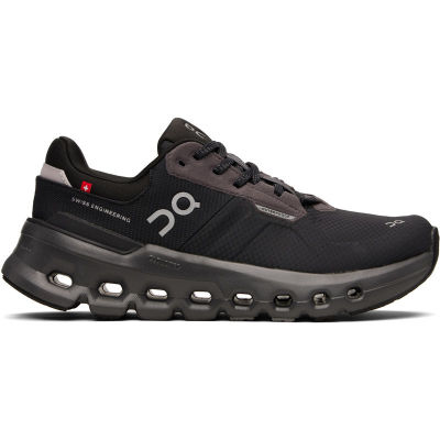 On 昂跑 女士 运动鞋 黑色 Cloudrunner 2 Waterproof