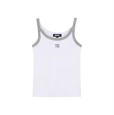 DKNY 唐可娜儿 女童 SS26 上衣 CANOTTA CON 徽标童装