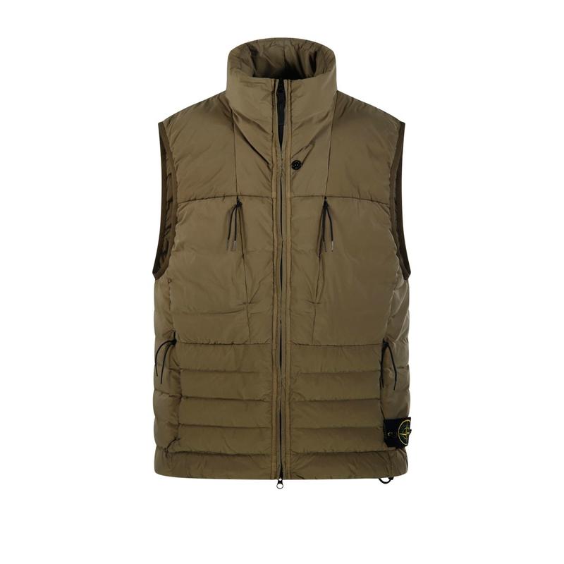 Stone Island 石头岛 男士 SS26 夹克 Stone Island 绗缝立领背心
