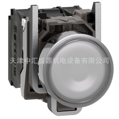 XB4BW31M5带灯按钮230-240V按钮1NO+1NC白色ZB4BW0M15+ZB4BW313