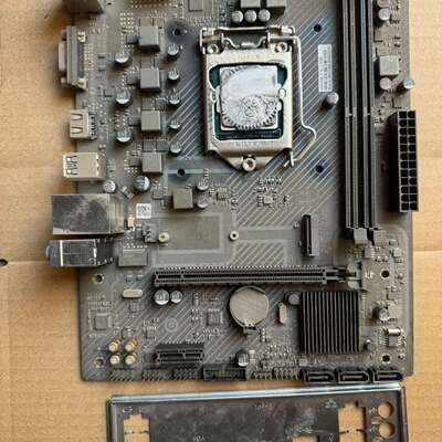 维修七彩虹H510M-T主板 H510+G6405议价