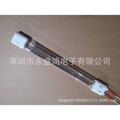 碳纤维石发热YHO管卤素石英发热烤箱英远红外热石英发管