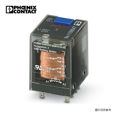 菲尼克斯继电器REL-IR-BL- 24DC24AC115AC230AC