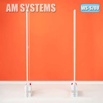 声磁亚克力防盗门 WS-S700 透明声磁超市防盗感应报警门禁 58KHz