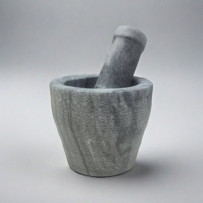顾仙寒青石整石捣蒜器石臼蒜臼子