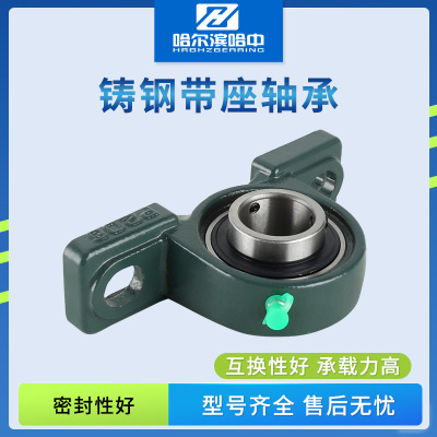 铸钢外球面带座轴承UCP204 205 206 207 208 209 210 211 固定座