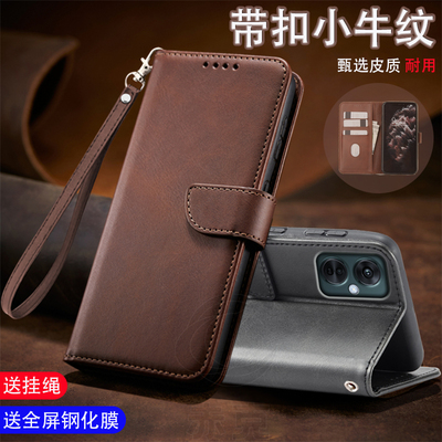 适用OPPOK11x手机壳OPPO硅胶保护套PHF110带盖双面全包防摔k11x翻盖式皮套5g外壳插卡磁扣皮夹钱包高档小牛纹