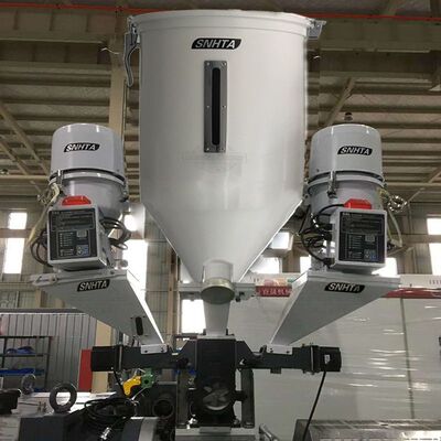 色母机信易SCM-16计量式助剂母粒自动填充拌料双色混合填充器