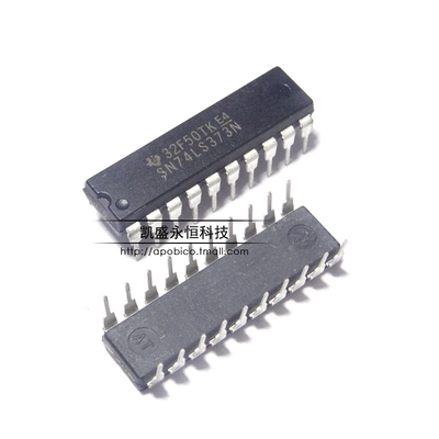 直插 SN74LS373N 74LS373 DIP-20 逻辑芯片 透明D型锁存器 8路3态