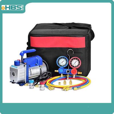 上海流量4CFM.1/3HP真空泵/R12R22R134R502冷媒表组