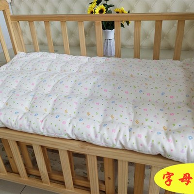 纯棉花被芯3斤2春秋薄棉絮儿童幼儿园小床垫被子1.5米垫絮1.2棉胎