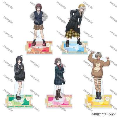 GirlsBandCry夜水母联动GBC486安和昴鲁帕立牌哭泣少女乐队的呐喊