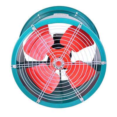 铜芯SFG2.5-2370w2.5号2级管道式低噪音轴流通风机抽风轴流风机