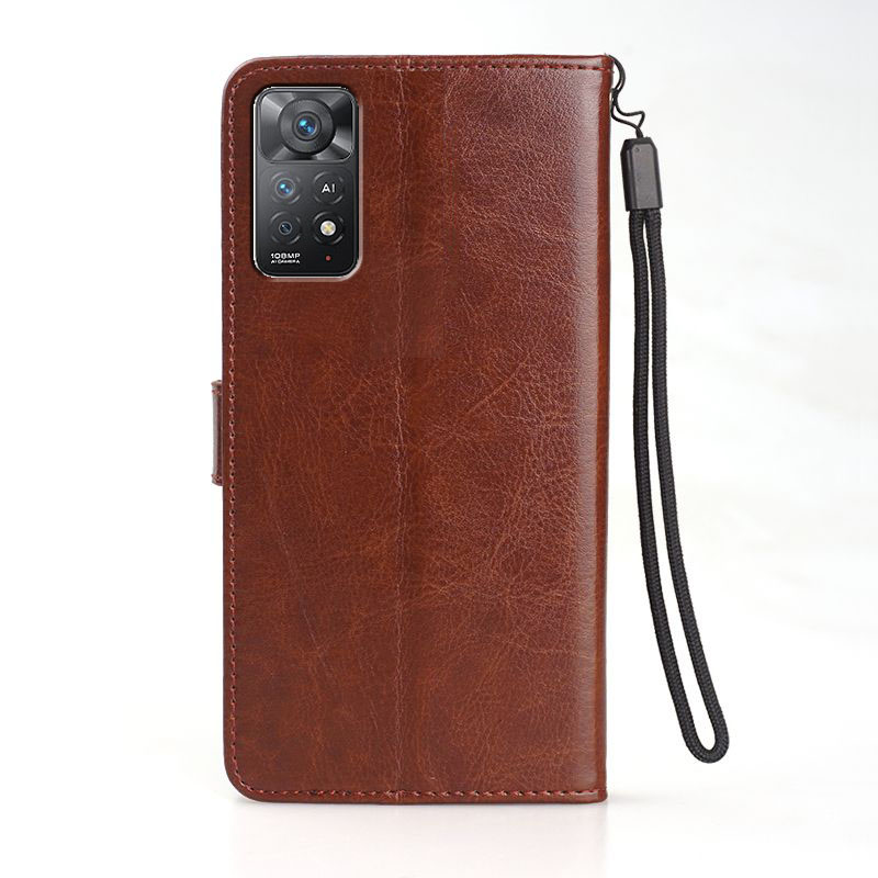 适用 小米2303CRA44A手机壳6.43英寸红米NOTE12S保护套皮夹外壳翻盖NATA12S磁扣红米NOTO12S防摔NETE12S硅胶?