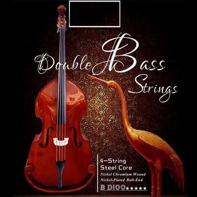 低音大贝司弦BD100镀银合金4弦木大贝斯弦低音提琴大贝司琴弦全套