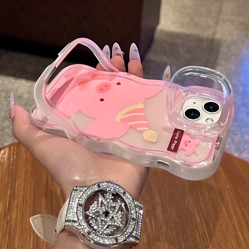 适用动物水果苹果16手机壳iPhone15promax时尚14plus女13带支架12防摔11保护套xs支架xr新款xsmax可爱高级感