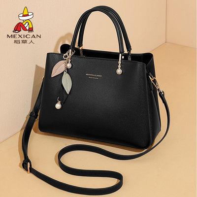 稻草人包包女包2025新款单肩包大容量手提包百搭妈妈包斜挎包正品