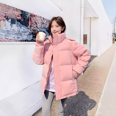 MM明摩女装羽绒服男女短款冬季2025年新款加厚连帽情侣款宽松中戏
