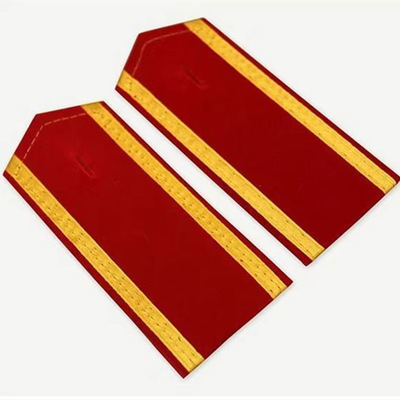 学生军训肩章厂家直销肩牌红色肩