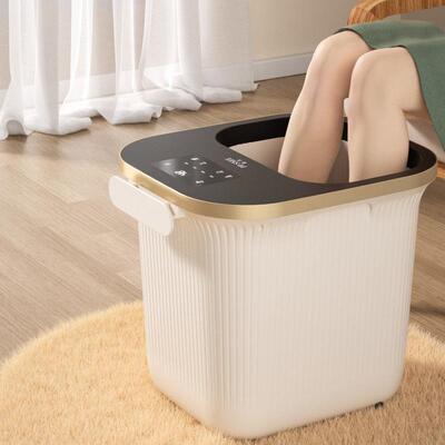 铂氏养生泡脚桶全自动家用加热按摩足浴器智能恒温电动洗脚盆