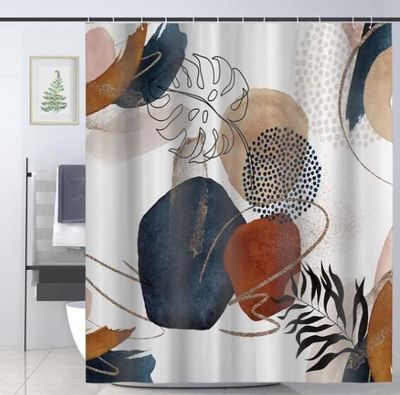 极速Shower gCurtain Bathroom Shower Curtains With Hooks 72