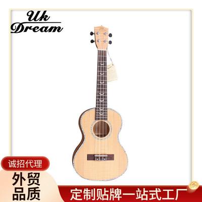 UT-A6尤克里里 27寸虎纹枫木夏威夷尤克里里 ukelele四弦琴