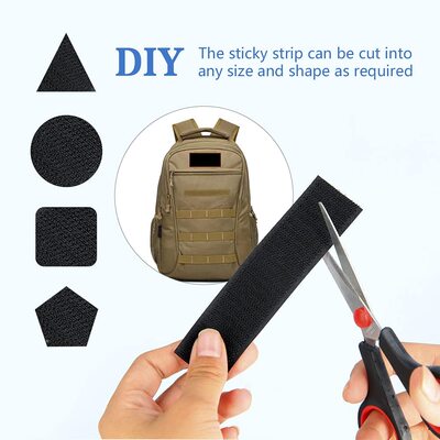 极速5M Strong Self adhesive Hook and LooKp Fastener Tape nyl