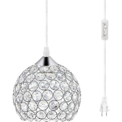 跨境eaby亚马逊美式简约风客厅餐厅卧室书房走廊过道110v水晶吊灯