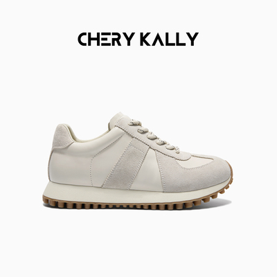 cherykally复古厚底舒适德训鞋女