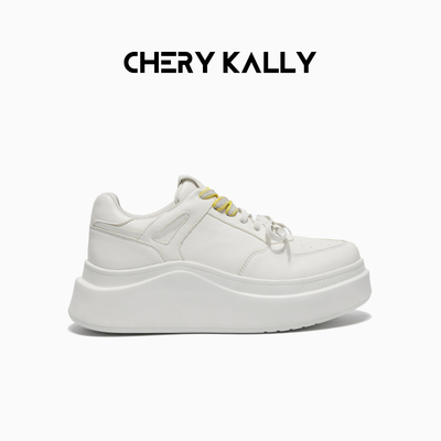 cherykally增高舒适小白鞋女