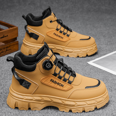 高帮男鞋秋季潮流休闲百搭