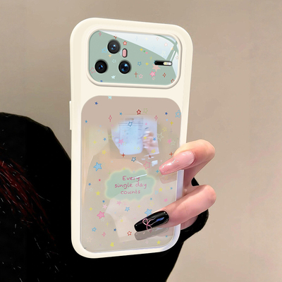 适用华为nova系列线条星星手机壳