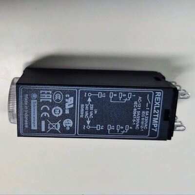 极速。施耐德时间继电器REXL2TMP7 AC23H0V8脚2开2闭5A通电延时0.