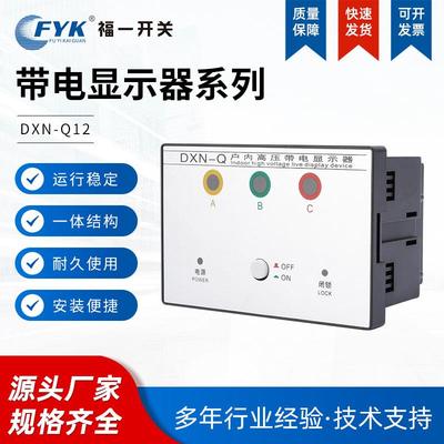 DXN-Q12户内高压带电显示装置有源带核相显示器闭锁型ACDC220V