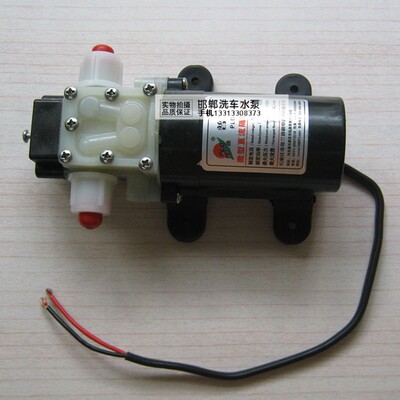 正品普兰迪1205微型电动直流隔膜泵 溢压回流12V25W小水泵 自吸泵