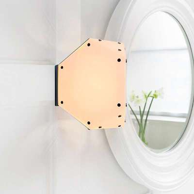 异形简约吊灯酒吧全铜多面体魔方亚克力壁灯浴室镜前灯卧室床头灯